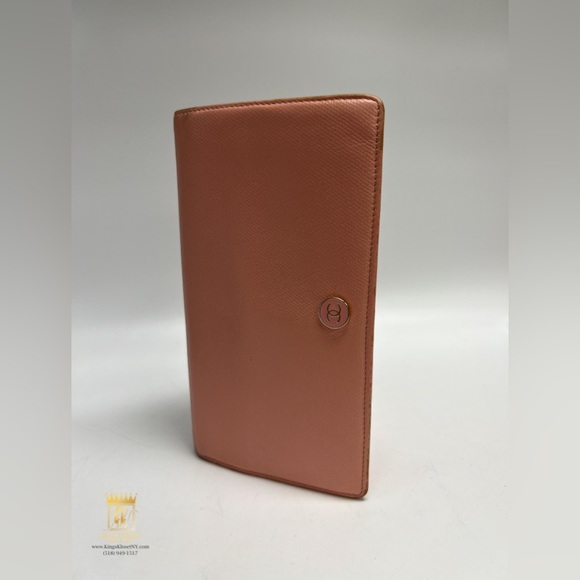 CHANEL | Bags | Chanel Button Bifold Wallet | Poshmark